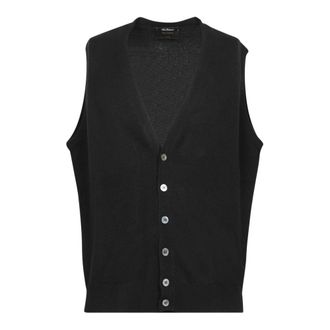 Dell'Oglio Homme, Pulls, Noir, Taille: 4XL Pull en cachemire