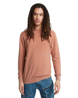 G-Star G-Star RAW Herren Moss Knitted Pullover, Rosa (Tuscany gd D24461-D630-C984), XL
