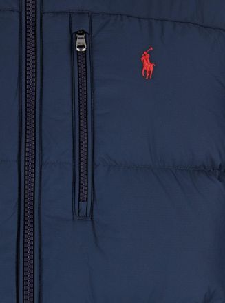 Polo Ralph Lauren Mens Down Jacket Blue Polyester Padded &