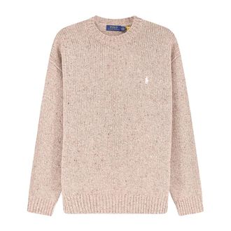 Polo Ralph Lauren Rippstrick-Pullover mit Rundhalsausschnitt - - Knitwear - Herren - Beige - XL