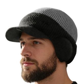 Generic Bonnet avec Oreilles - Couvre-Chef en Chaude | Bonnet dhiver Coupe-Vent pour Le Ski - pour la p&ecirc;che, la Moto, la randonn&eacute;e, Le Ski, Le Camping, la ran