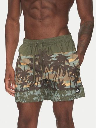 Quiksilver Badeshorts Everyday Straight Volley 15 EQYJV04121 Grün Regular Fit