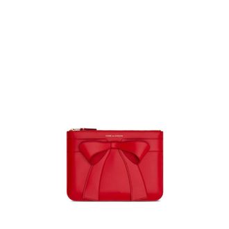 Comme Des Gar&ccedil;ons Big Bow Wallet - - Accessories - Damen - Rot - ONE SIZE