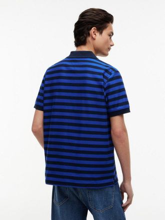 Tommy Jeans Poloshirt TJM REG STRIPE POLO EXT aus Baumwoll-Jersey, Regular Fit