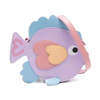 Stella McCartney unisex, Sacs, Multicolore, Taille: ONE Size Sac bandouli&egrave;re en forme de poisson