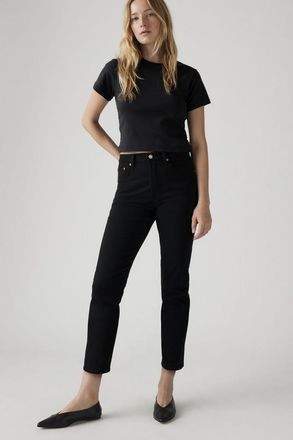 Levi's Jean Coupe Courte 501 - Femme - Noir / Black Sprout - 23X26