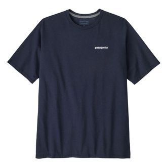 Patagonia T-shirt P-6 Logo Responsibili Fibres Recycl&eacute;es Patagonia