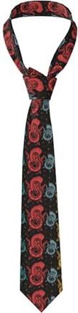 Generic Cravate Casque Spartiate &Agrave; &Eacute;p&eacute;es Crois&eacute;es Et Bouclier Vintage &Eacute;l&eacute;gant Necktie Classique Cravates Homme Pour C&eacute;l&eacute;brations L&Eacute;cole Remise De Dipl&ocirc;me