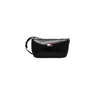Tommy Hilfiger Femme, Sacs, Noir, Taille: ONE Size Sac bandouli&egrave;re avec fermeture &eacute;clair et poche int&eacute;rieure
