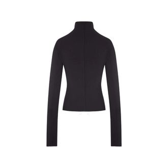 Rick Owens Architectural Back-Zip Jacket - Black