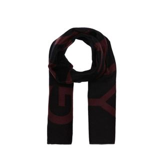Givenchy Mens Black Virgin Wool Scarf