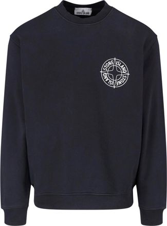 Stone Island Sweatshirt Outline Compass