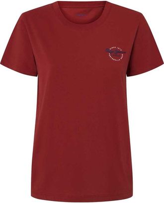 Pepe Jeans London Damen Gabriela T-Shirt, Rot (Burnt Red), M