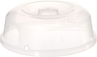 Curver Mikrowellen-Abdeckhaube, Plastik, Transparent, 35 x 25 x 10 cm