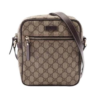 Gucci Sac bandouli&egrave;re vintage Pre-owned - Femme - Pre-owned - Brun - Taille: ONE Size