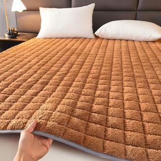 Generic Boden-Futon-Matratze - aufrollbare Tatami-Schlafmatte aus weichem, hautfreundlichem Stoff mit faltbarem Design |Ideal f&uuml;r gro&szlig;e Matratzen und Verschie