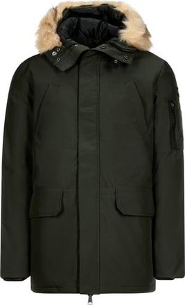 Schott NYC Parka mi longue &agrave; capuche