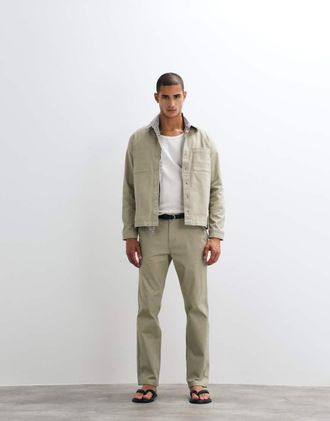 Blend Pantalon chino droit densemble - Beige-Neutral
