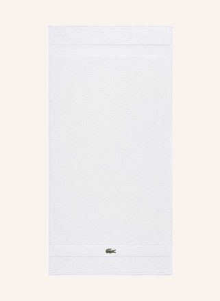 Lacoste Duschtuch Lcasual weiss