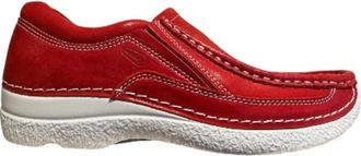 Wolky Femme, Chaussures, Rouge, Taille: 38 EU Mocassins