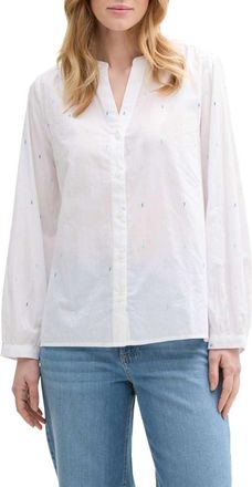 Tom Tailor Damen 1045252 Bluse, 37537-Multicolor Stitching, 40