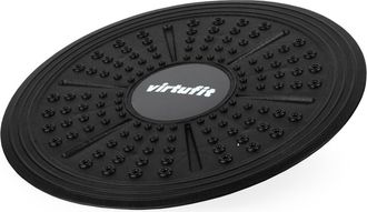 VirtuFit Verstellbares Balance Board - Balancetrainer - Schwarz - Wackelboard - Wackelbrett