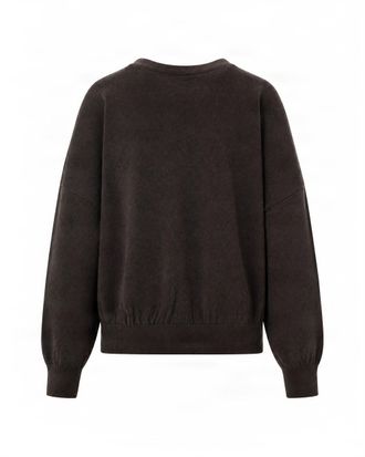 Isabel Marant Embroidered Logo Sweater - Brown