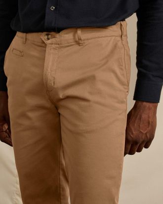 Faguo Chino camel coton bio