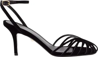 Alev&igrave; Femme, Chaussures, Noir, Taille: 37 EU High Heel Sandales