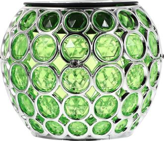 SOLUSTRE 1stk Solar-ornament-licht Led-tischlampe Solarbetriebene Gartenleuchten Hohl Led- Mosaik Tischlampen Dekoration Dekorative Gartenleuchte Hängende Late