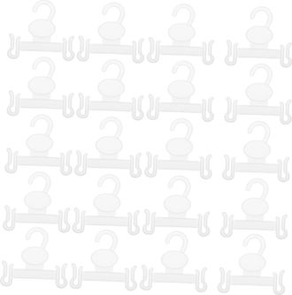 Valiclud 100 Stück Teiliges Schuhhaken Kunststoff Minimalistisches Design Hohe Kapazität Vielseitig für Sandalen Flip Flops und Hausschuhe für Schuhdisplay im 