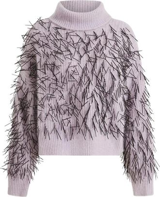 16Arlington Femme, Pulls, Violet, Taille: 38 FR Eldi Jumper