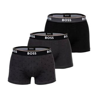 HUGO BOSS Homme, Sous-v&ecirc;tements, Multicolore, Taille: S Lot de 3 Boxers Trunk