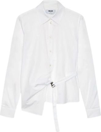 Msgm Msgm, Femme, Blouses et Chemises, Blanc, Taille: 36 FR Blouse