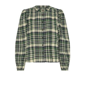 Ichi Ihtamanna SH2 Bluse - - Blouses & Shirts - Damen - Gr&uuml;n - S