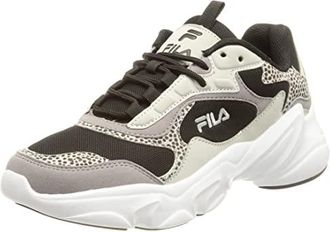Fila Femme COLLENE A WMN Basket, Gray Violet-Leopard, 36 EU
