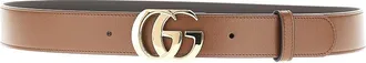 Gucci Cut GG Marmont leather belt Man 100