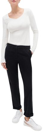 Caroll Damen Pk011-adelmob Klassische Hose, Schwarz, 36