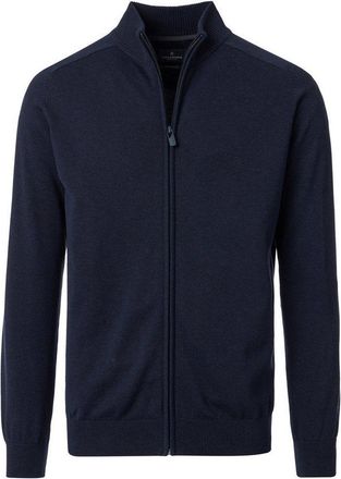 Casamoda Strickjacke Strickjacke mit Stehkragen und Rei&szlig;verschluss