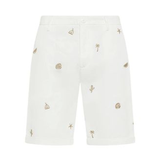 Sun 68 Herren, Shorts, Wei&szlig;, W34Gr&ouml;&szlig;e