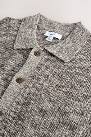 Next Poloshirt Gekn&ouml;pftes Regular Fit Kurzarm-Poloshirt (1-tlg)