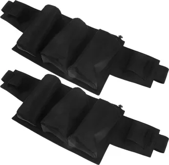 BESPORTBLE Uonlytech 2 St&uuml;ck Pack H&uuml;fttaschen f&uuml;r &Auml;therische &Ouml;le Tragbarer Organizer aus Strapazierf&auml;higem Material mit Verstellbarem Gurt Aufbewahrungstasche un