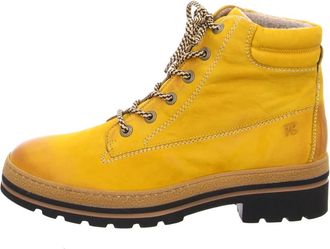 Paul Green Schn&uuml;rstiefel - - Shoes - Damen - Gelb - 38 1/2 EU