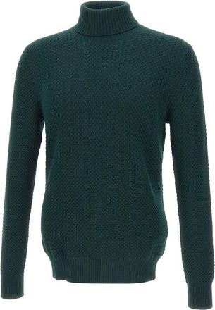 Gran Sasso Homme, Pulls, Vert, Taille: 2XL Extra Fine Merino Turtleneck