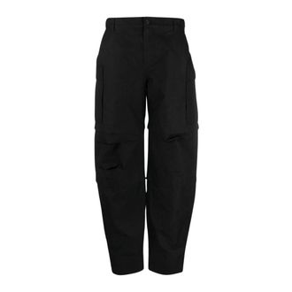 Wardrobe.NYC Wardrobe.nyc - Pantalon Cargo Convertible - Femme - Pantalons - Noir - Taille: 42 FR