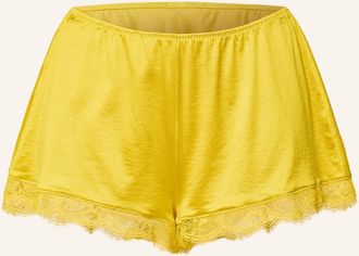 Mey Mey Schlafshorts Serie Shine Lace Mit Spitze gold