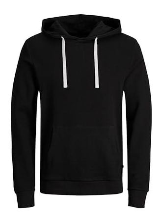 Jack & Jones Sweat &agrave; capuche Jjeholmen Noos pour homme, Noir, XXXL