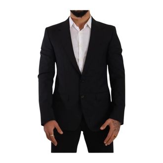 Dolce & Gabbana Martini Blazer - - Jackets - Herren - Schwarzk - M