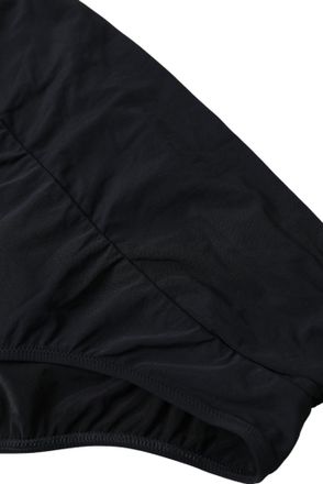 Dolce & Gabbana Womens Black Nylon Stretch Swimwear Slip Bottom Bikini Elastane Clothing