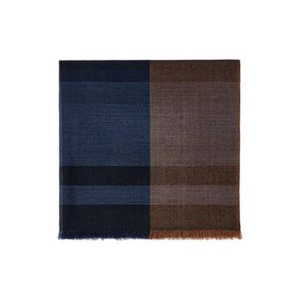 Saison 1865 Foulard &agrave; carreaux en laine
